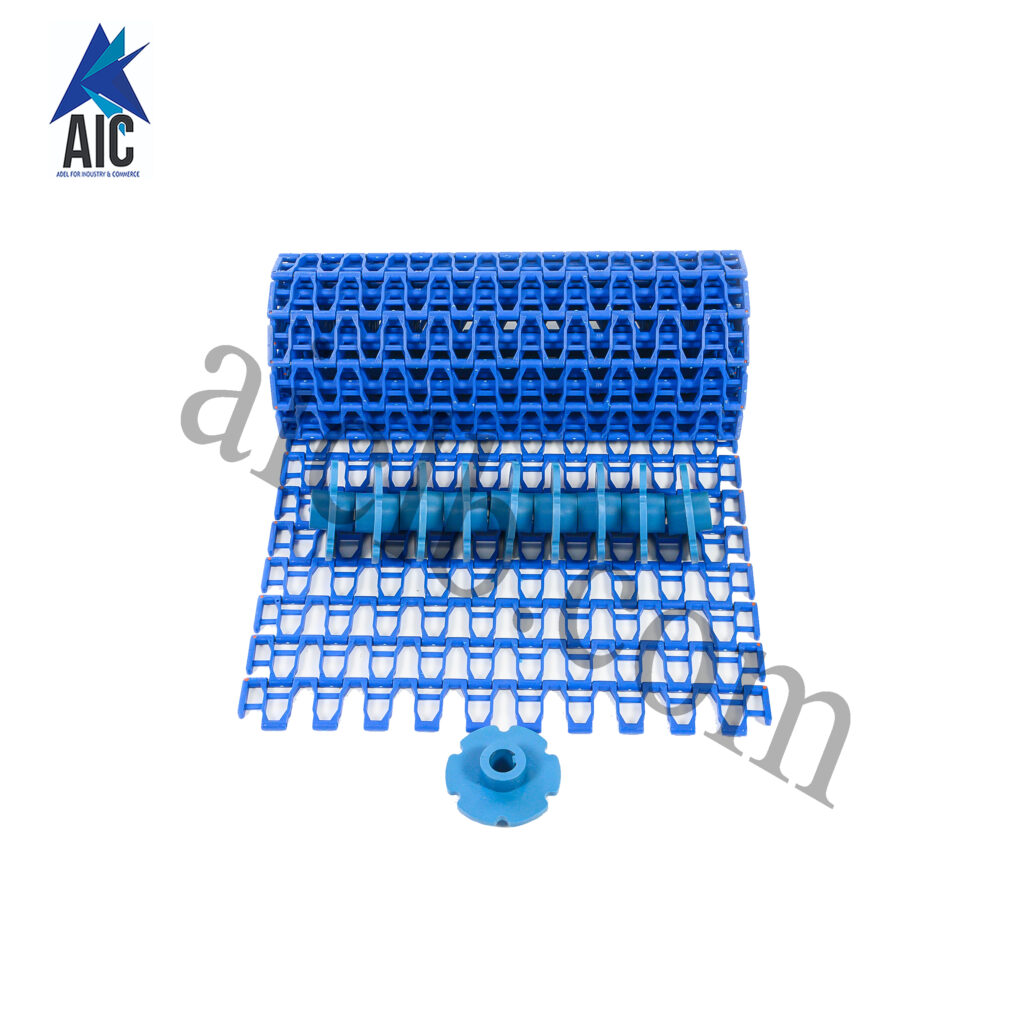 Flat modular conveyor belt - Adel For Industry & Commerce